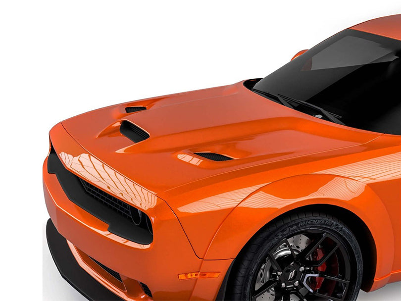 SRT Hellcat Style Hood Bonnet for Dodge Challenger 2008 2023 Cars Mania